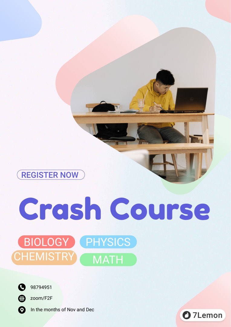 ONLINE AND F2F Crash Courses For PSLE AND O LEVEL CHILDREN, Learning ...