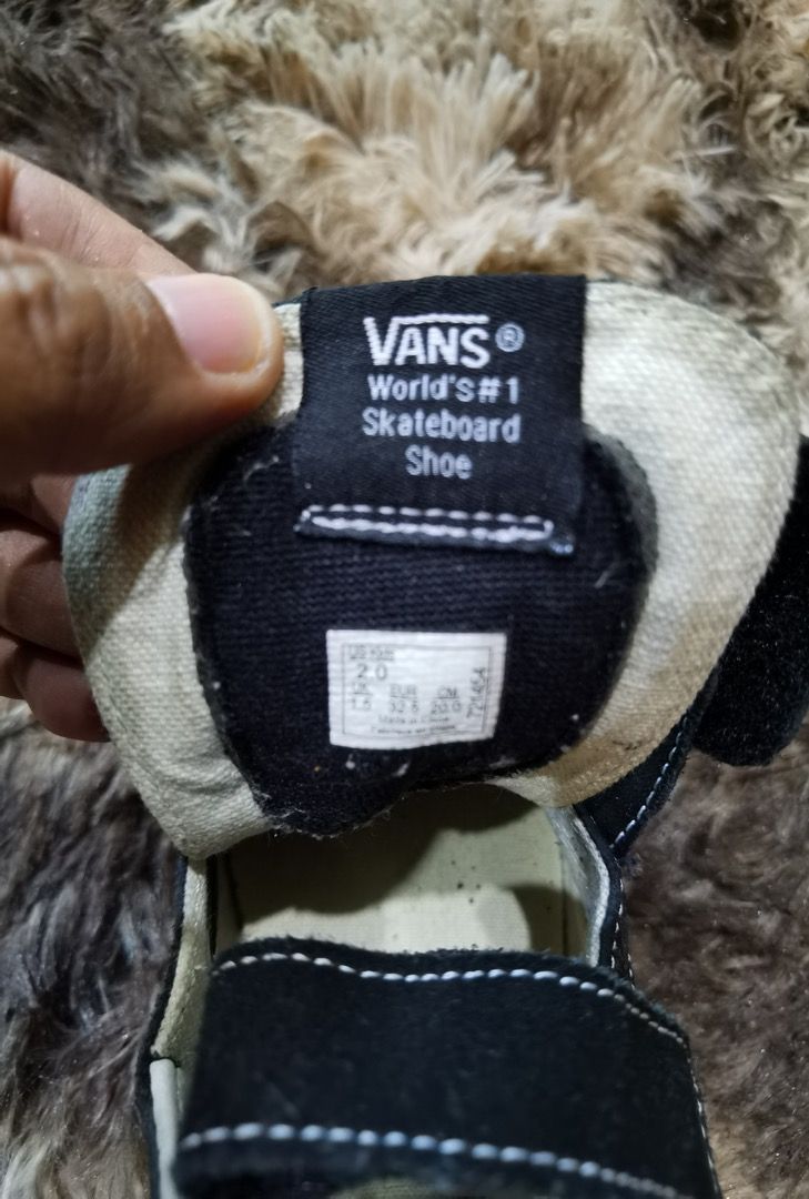 Original VANZ boy sneaker, Babies & Kids, Babies & Kids Fashion on ...