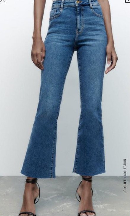 Original Zara Flare High Waist Jeans, Women's Fashion, Bottoms, Jeans ...
