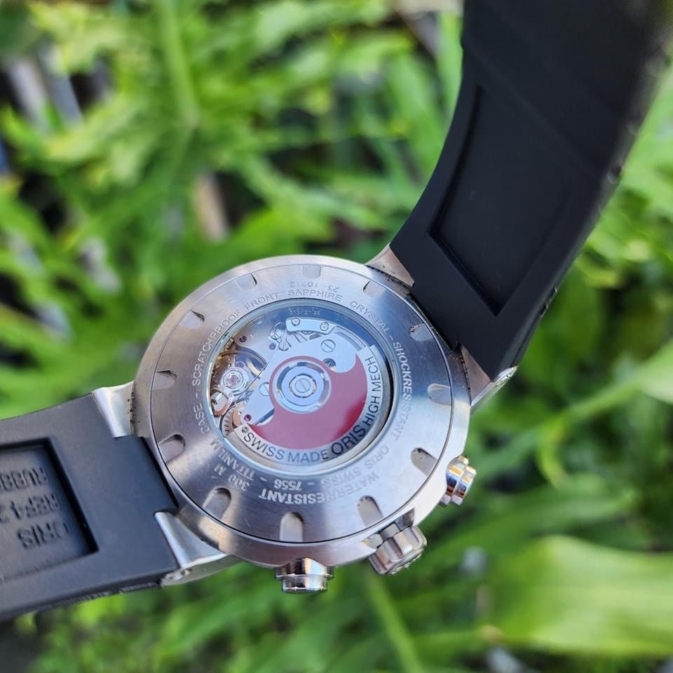 Oris BMW Williams F1 Team Chronograph Titanium Limited Edition, Men's ...