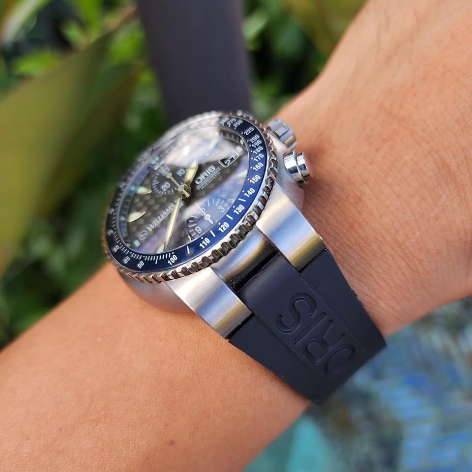 Oris BMW Williams F1 Team Chronograph Titanium Limited Edition, Men's ...