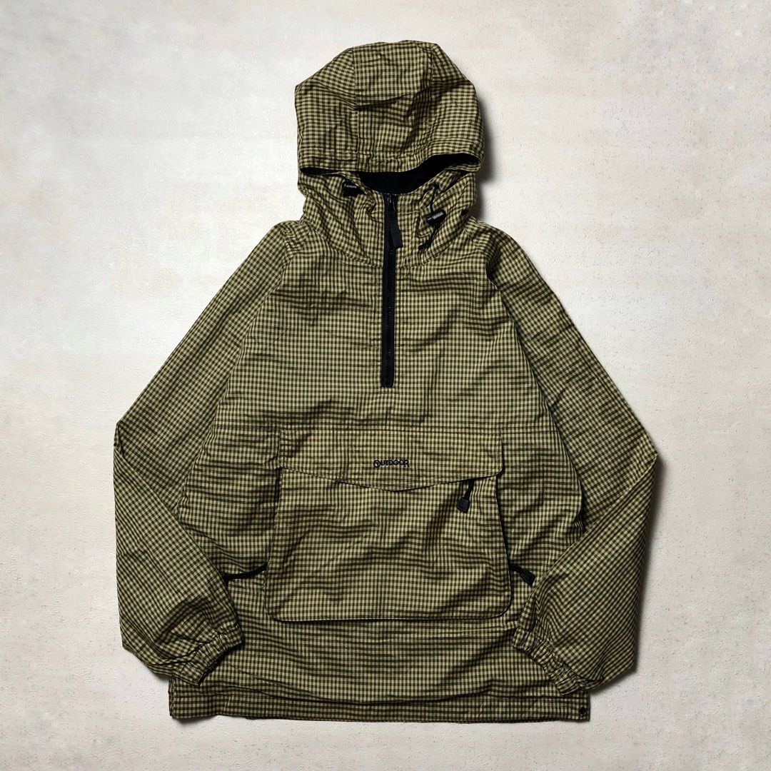 Outdoor cagoul jacket, Fesyen Pria, Pakaian , Baju Luaran di Carousell