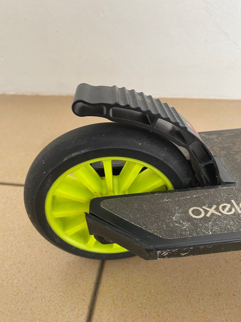 Oxelo Mid 5 Kids Scooter with suspension and handbrake, Sports ...