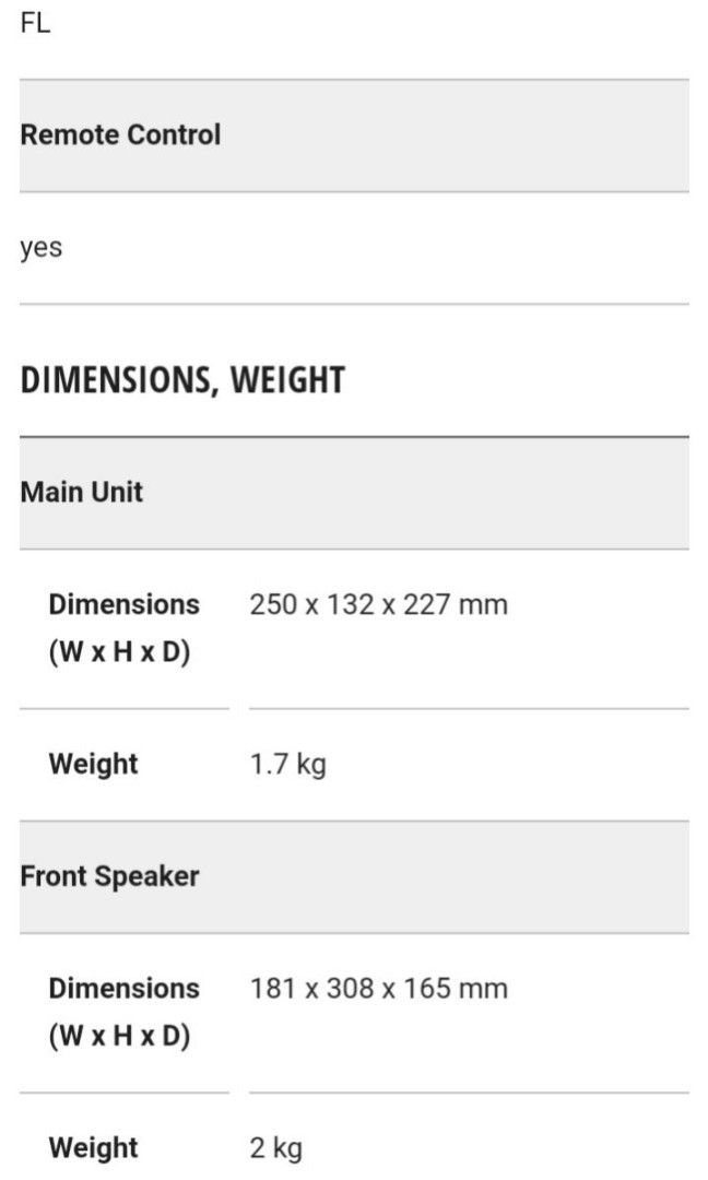 Panasonic Component Hi-Fi System, Audio, Soundbars, Speakers ...