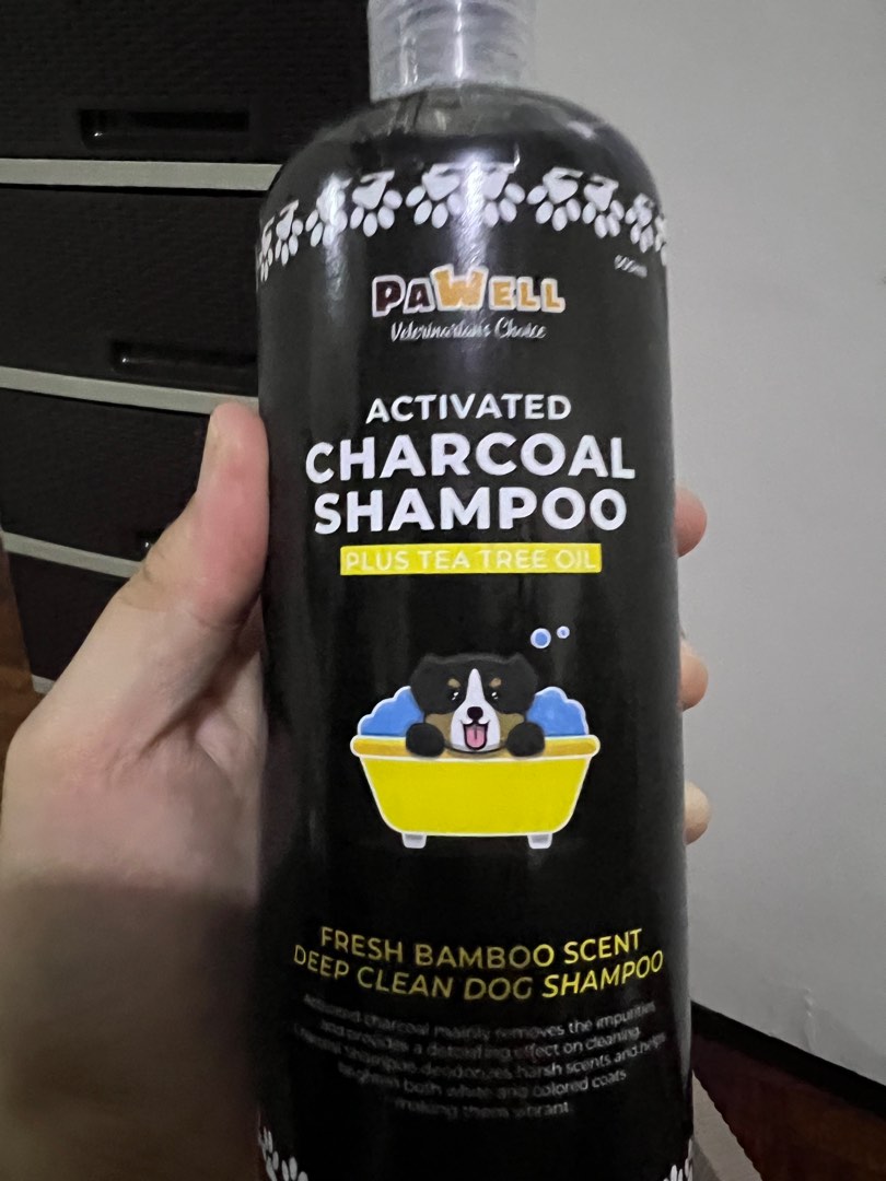 Pawell Activated Charcoal Shampoo 500ml Dog Shampoo, Pet Supplies ...
