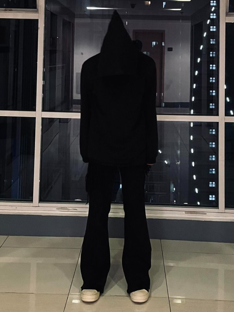 POINTED HOODIE RICK OWENS ALTERNATIVE, Men's Fashion, Coats, Jackets ...