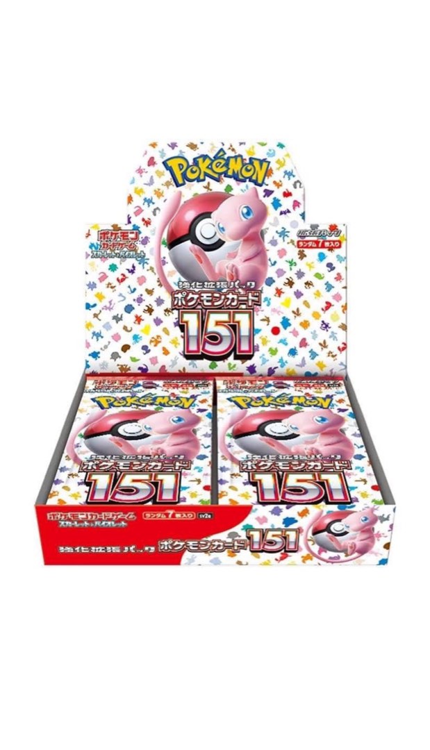 Pokemon 151 sealed booster boxes, Hobbies & Toys, Toys & Games on Carousell