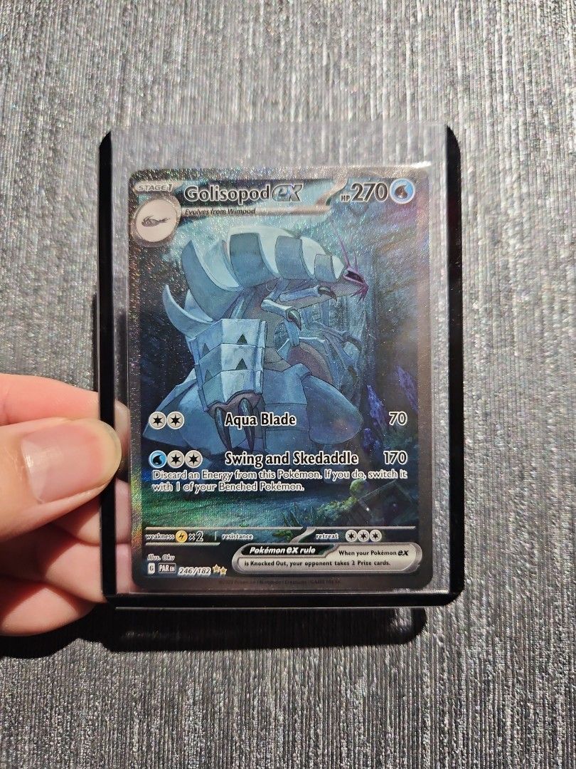 Pokemon TCG Paradox Rift Golisopod ex Special Illustration Rare Card ...