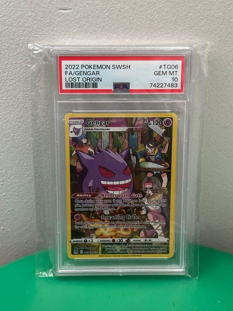 Pokemon TCG PSA 10 Gengar Trainer Gallery, Hobbies & Toys, Toys & Games ...