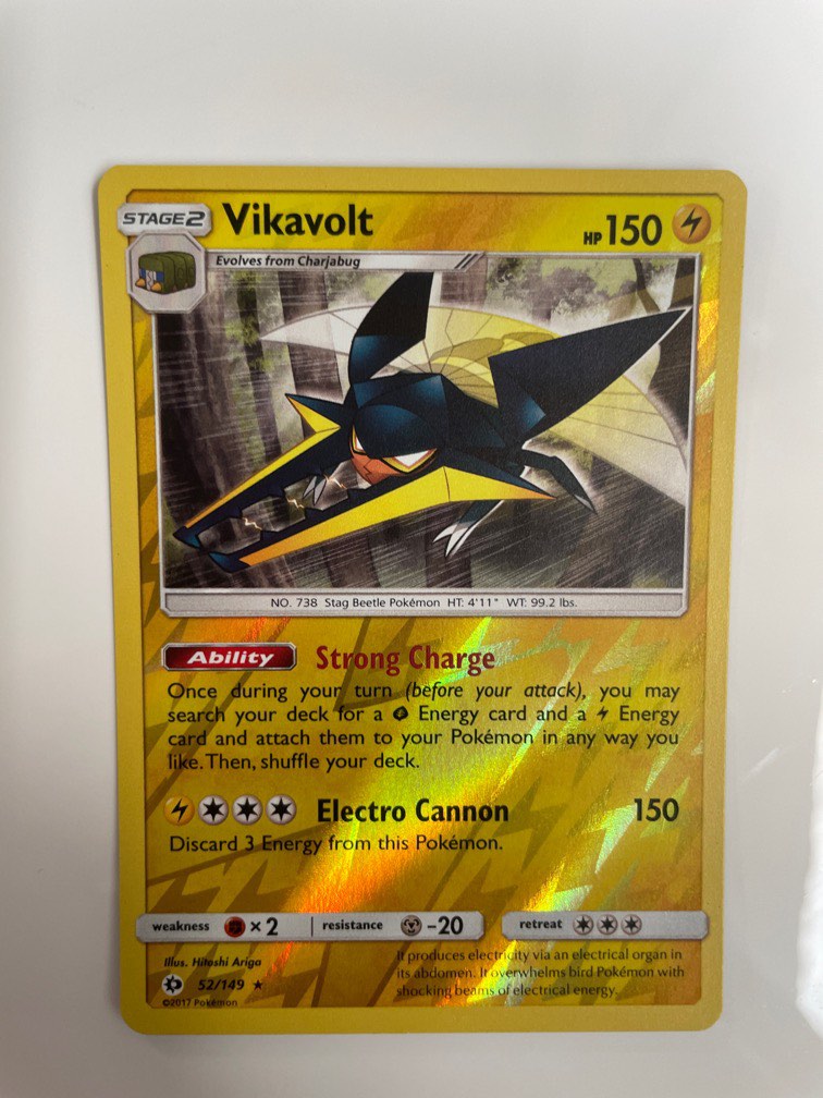 Pokémon - Vikavolt, Hobbies & Toys, Toys & Games on Carousell