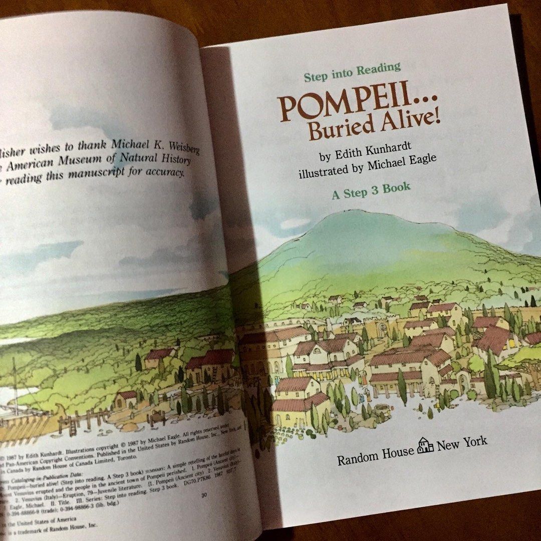 Pompeii.. Buride Alive! By Edith Kunhardt and Michael Eagle ...