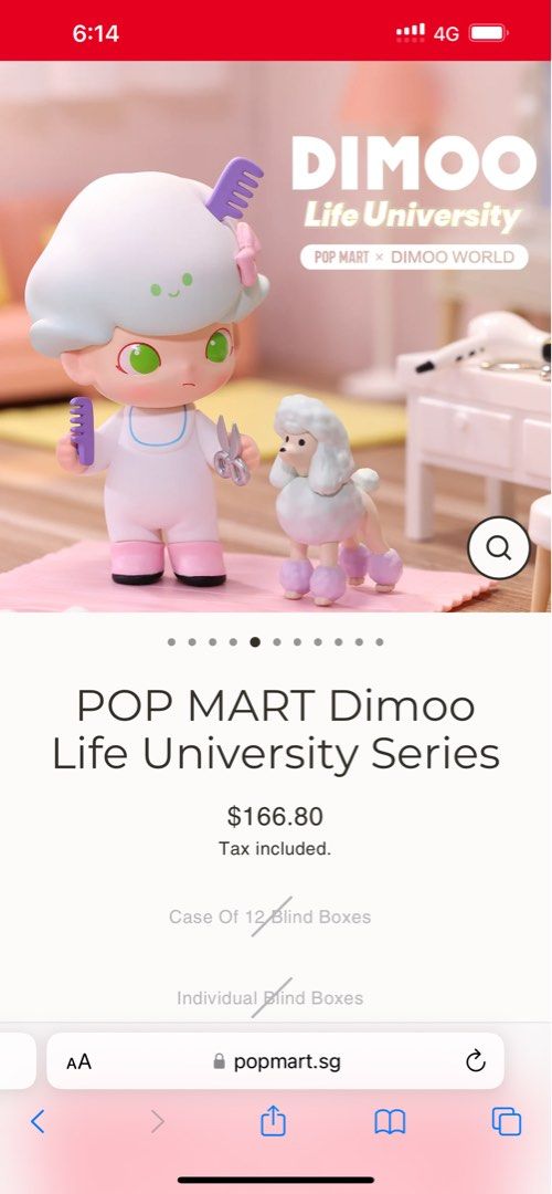 Popmart Dimoo Life University - Groomer, Hobbies & Toys, Toys & Games ...