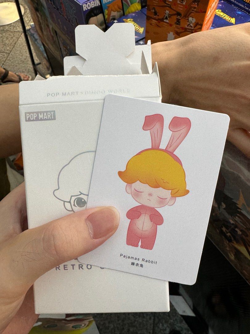 Popmart Dimoo Retro Series - Pajamas Rabbit, Hobbies & Toys, Toys ...