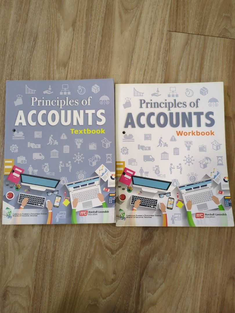 Principles of Accounts textbook and workbook, Hobbies & Toys, Books ...