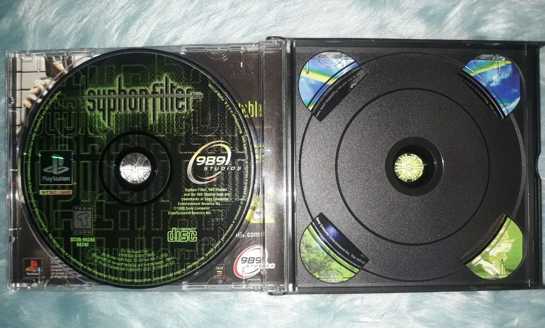 PS1 Syphon Filter 2 NTSC-U/C 2 Discs Original Playstation 1 Game, Video ...