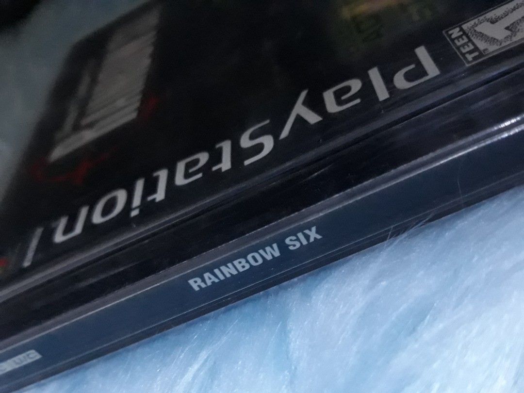 PS1 Tom Clancy's Rainbow Six (CIB) NTSC-U/C Original Playstation 1 Game ...