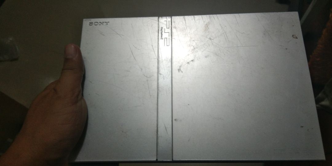 PS2 Slim (Silver), Video Gaming, Video Game Consoles, PlayStation on Carousell