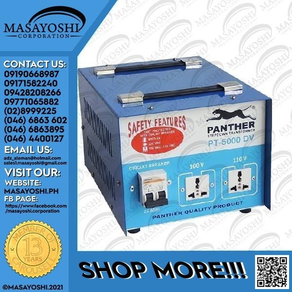 PT 5000W-DV Step Down Transformer 5000W, Output 100V/110V | Generator ...
