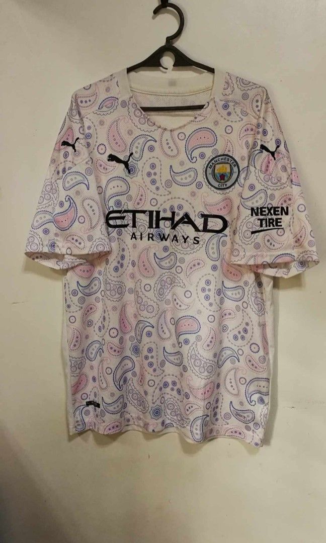 PUMA ETIHAD AIRWAYS JERSEY, Men's Fashion, Tops & Sets, Tshirts & Polo ...