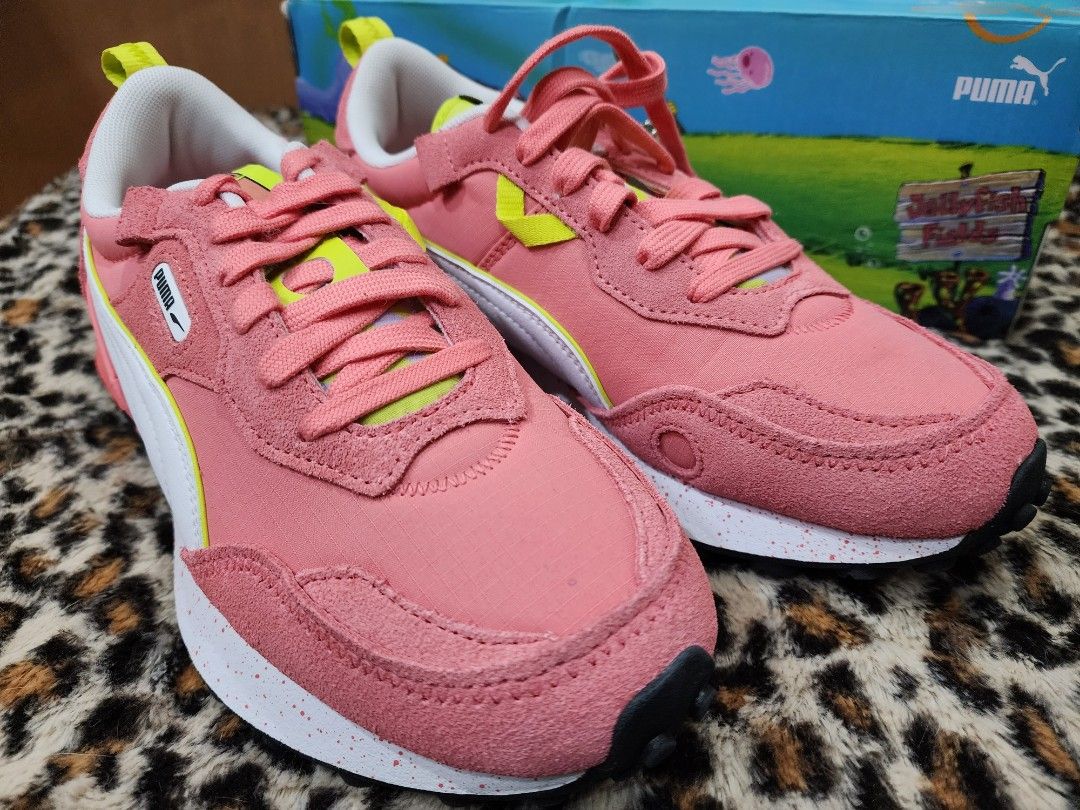 Puma Rider FV Spongebob Patrick Star, Women's Fashion, Footwear ...