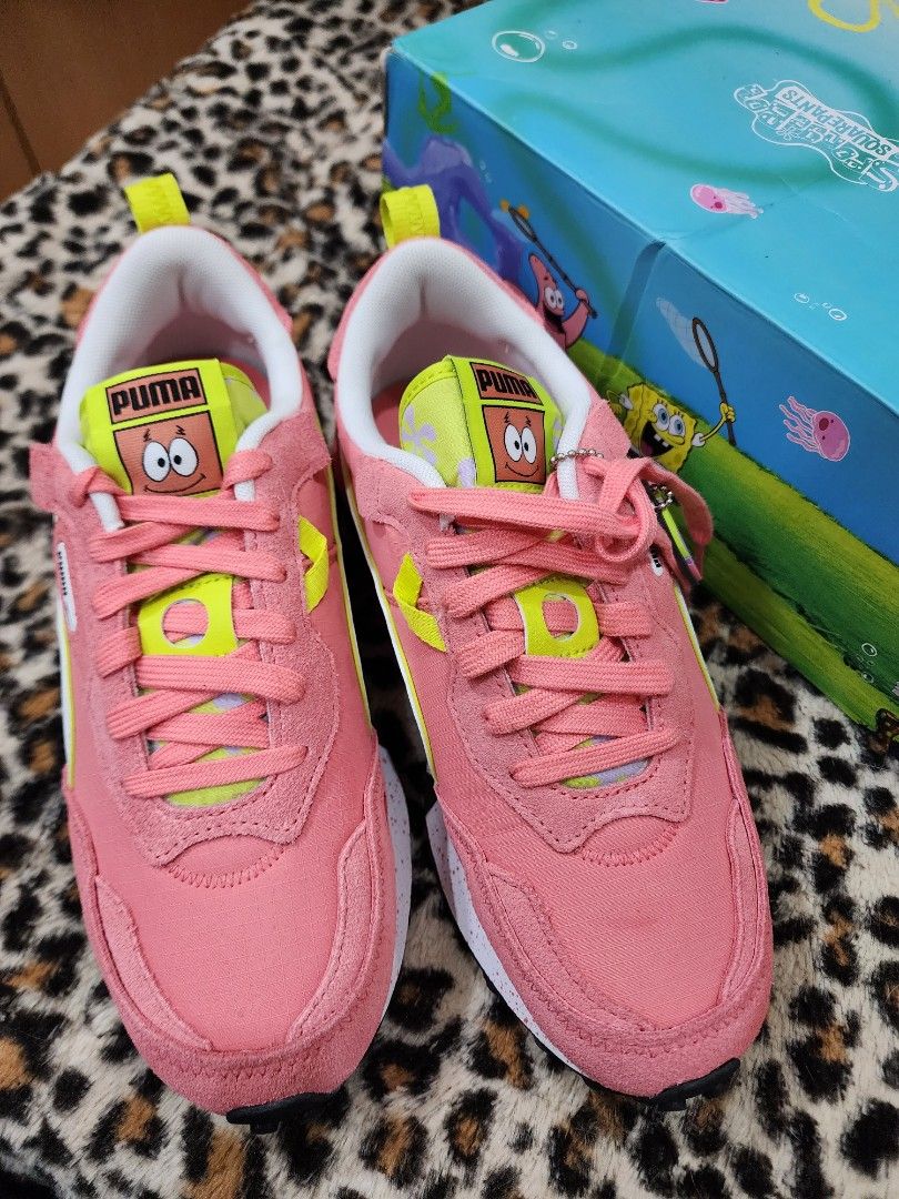 Puma Rider FV Spongebob Patrick Star, Women's Fashion, Footwear ...