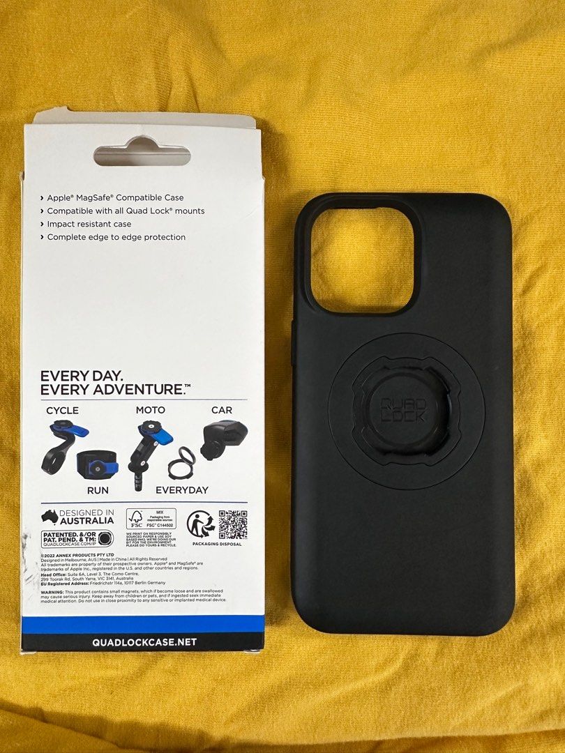 Quad Lock MagSafe Mag case iPhone 14 Pro Max, Mobile Phones & Gadgets ...