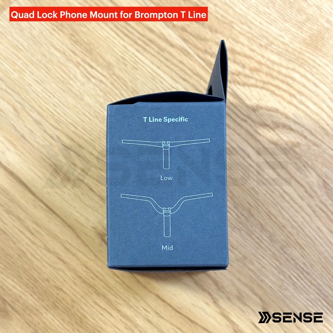 Quad Lock Phone Mount for Brompton T Line, Sports Equipment, Bicycles ...
