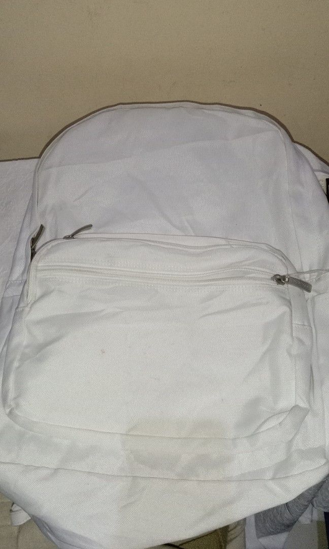 Ransel putih, Fesyen Wanita, Tas & Dompet di Carousell