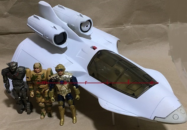 RARE 1986 Mattel Captain Power Power Jet XT-7 & Power On Energizer ...