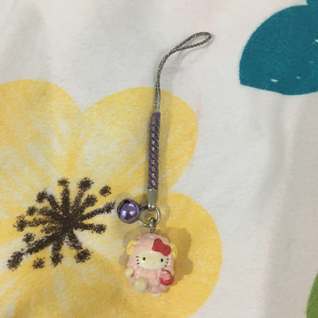 RARE 2006 original licensed pink sheep flower girl sanrio gotochi hello ...