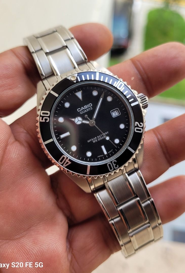 Rare Casio Sub MTD-1043 Diver Watch, Men's Fashion, Watches ...