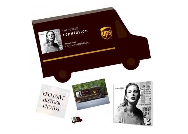 RARE reputation Album (UPS Commemorative Truck) [Limited Edition ...