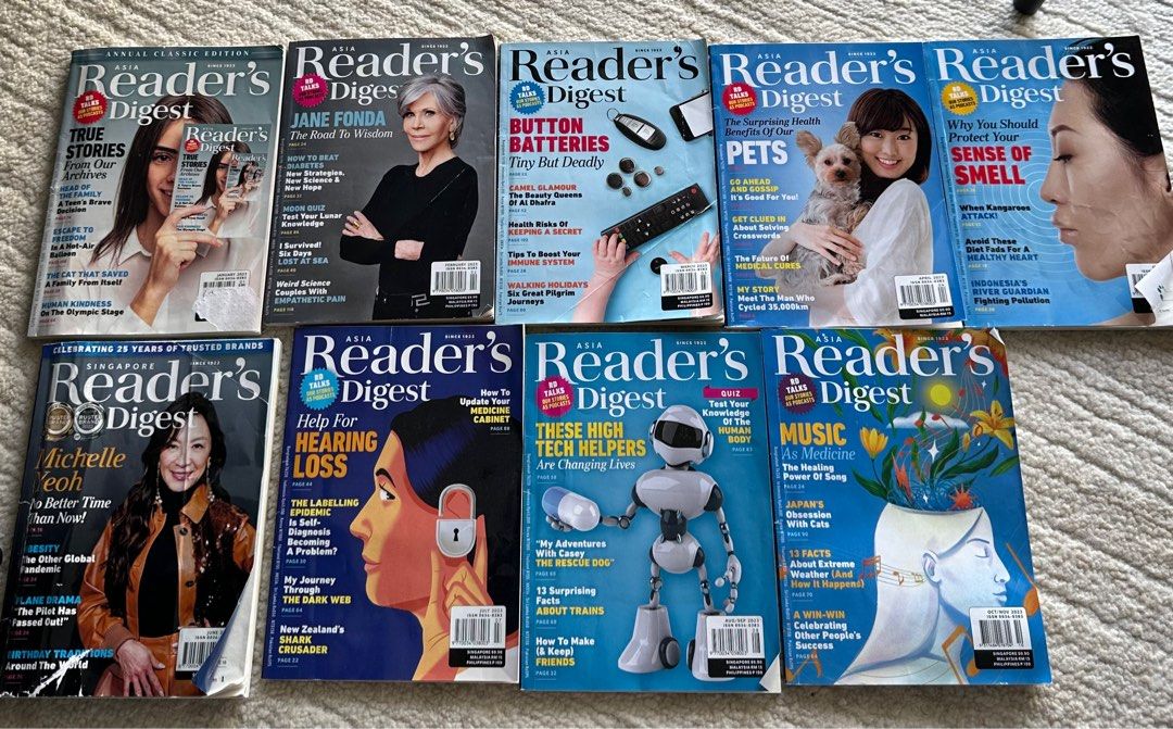 Readers digest 2023, Hobbies & Toys, Books & Magazines, Magazines on ...