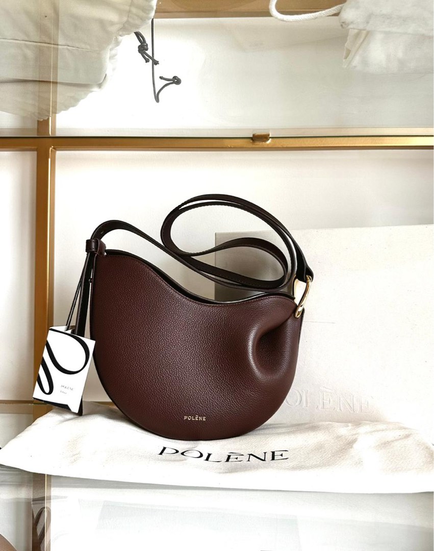 Ready stock Brand new Polene tonca brown ebony With db box tag nett ...