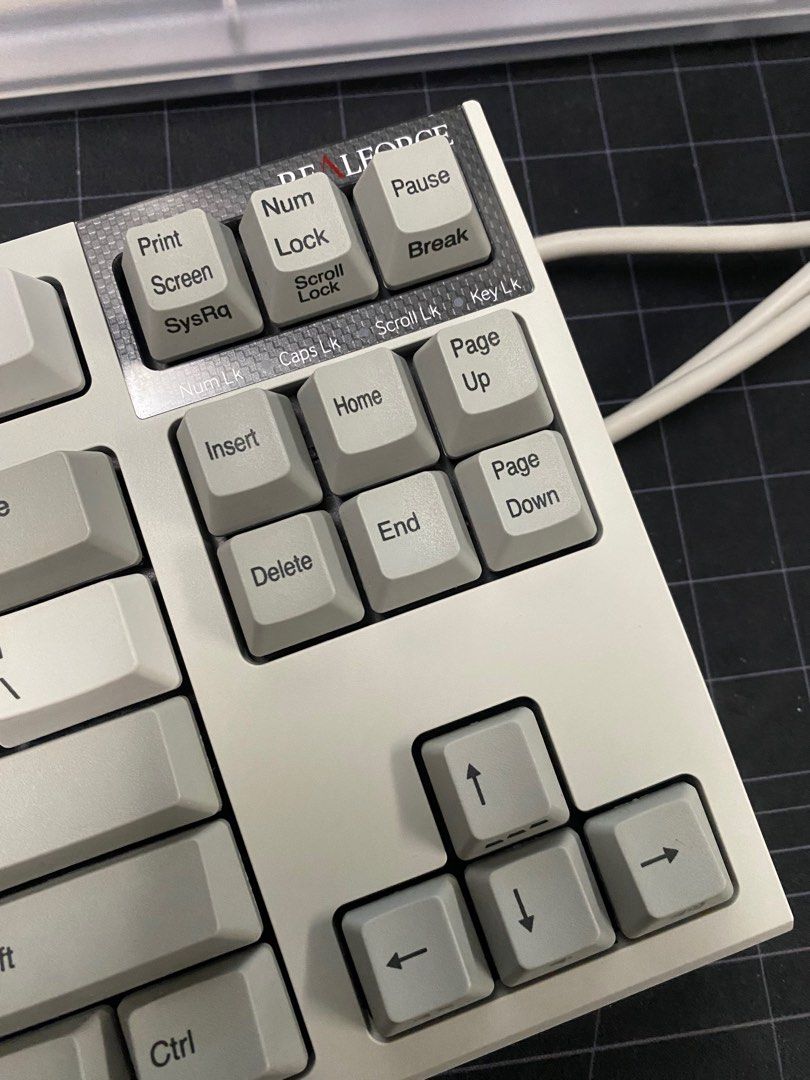 Realforce TKL Ivory 45g pfu limited edition, Computers & Tech, Parts ...