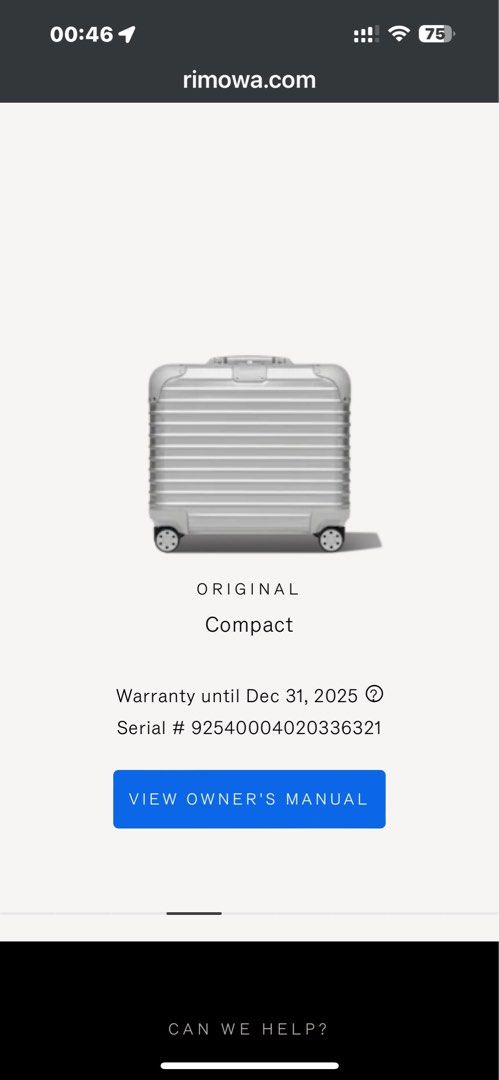 Rimowa Original Compact, Hobbies & Toys, Travel, Luggage on Carousell