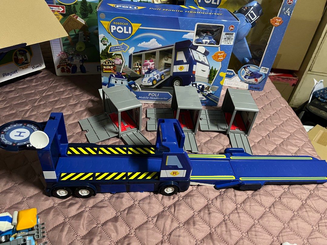 Robocar Poli Mobile Headquarters (silverlit), Hobbies & Toys, Toys ...