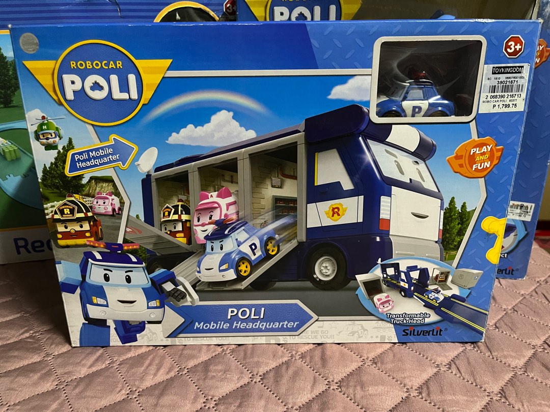 Robocar Poli Mobile Headquarters (silverlit), Hobbies & Toys, Toys ...