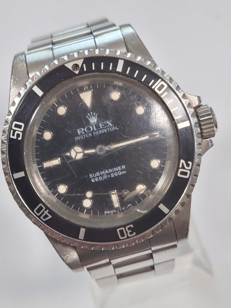 ROLEX SUBMARINER 660ft 200m Ref.5513 自動上鍊 Cal.1520, 名牌, 手錶 - Carousell