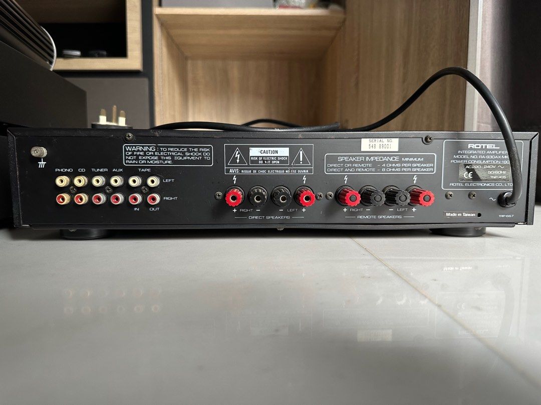 Rotel RA-930AX Integrated Amplifier, Audio, Soundbars, Speakers ...