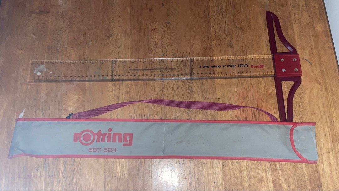 Rotring 687-284 24” Inch T-Square‼️, Hobbies & Toys, Stationary & Craft ...