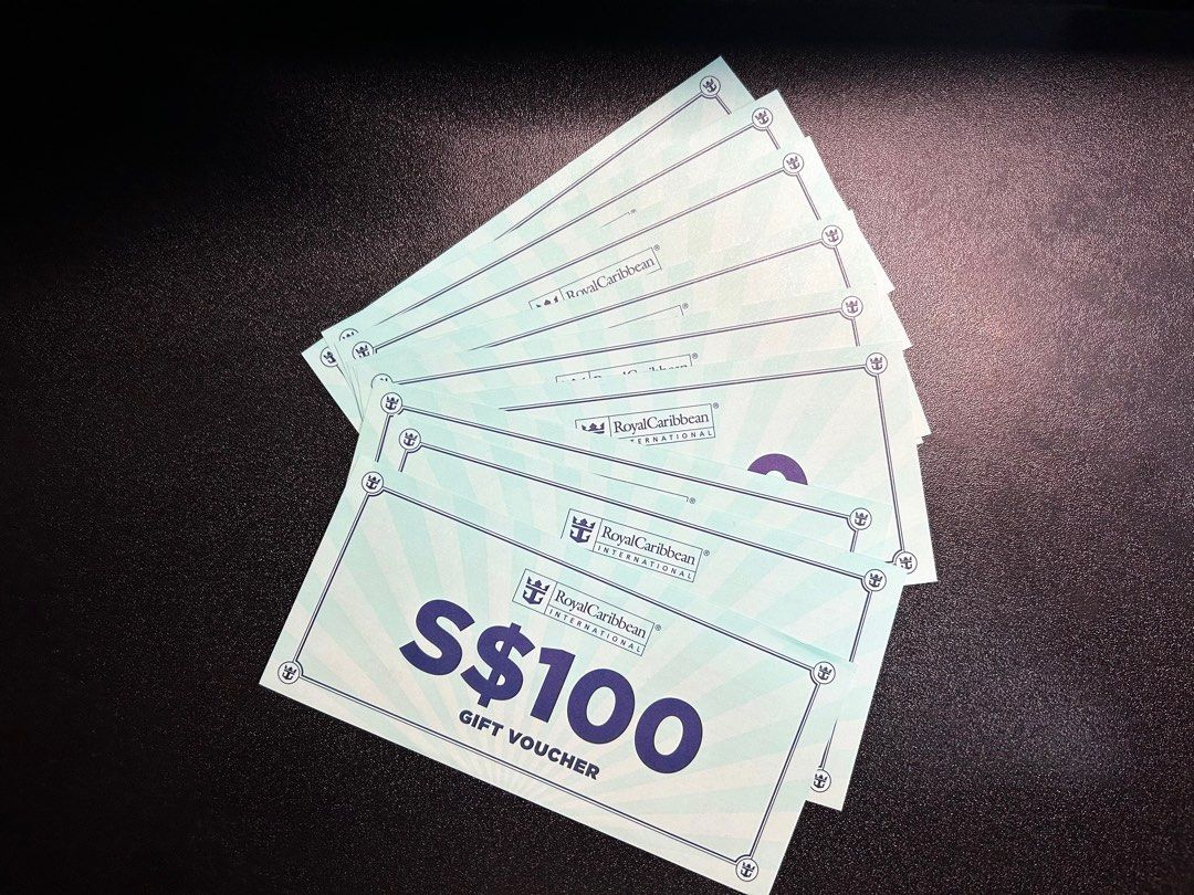 Royal Caribbean Cruise Voucher, Tickets & Vouchers, Vouchers on Carousell