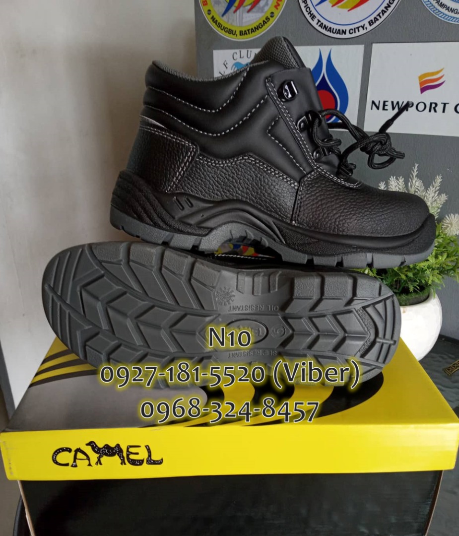 safety shoes camel 9050, Men's Fashion, Footwear, Boots on Carousell