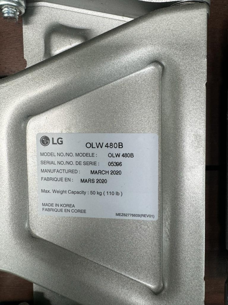 Samsung 65inch wall mount model OLW480B, TV & Home Appliances, TV ...