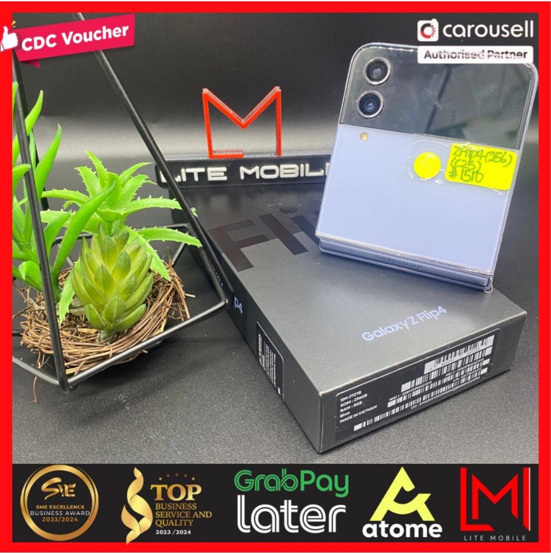 Samsung Galaxy Z Flip 4 5G 256GB Blue 256 GB, Mobile Phones & Gadgets, Mobile Phones, Android ...