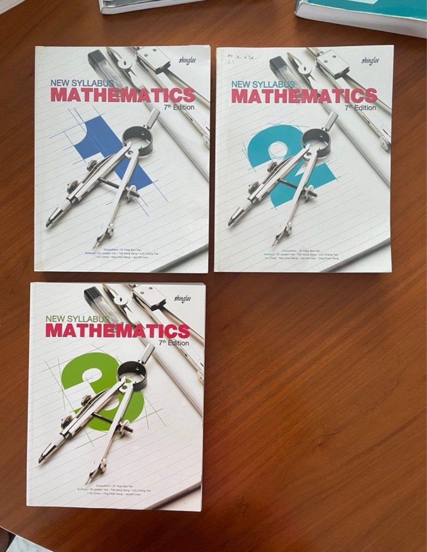 Sec 1, 2 & 3 Mathematics Textbooks, Hobbies & Toys, Books & Magazines ...