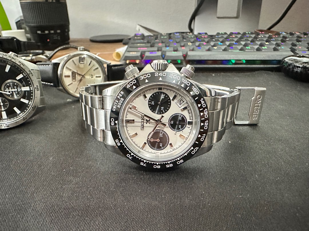 Seiko Speedtimer Mod, Men's Fashion, Watches & Accessories, Watches on ...