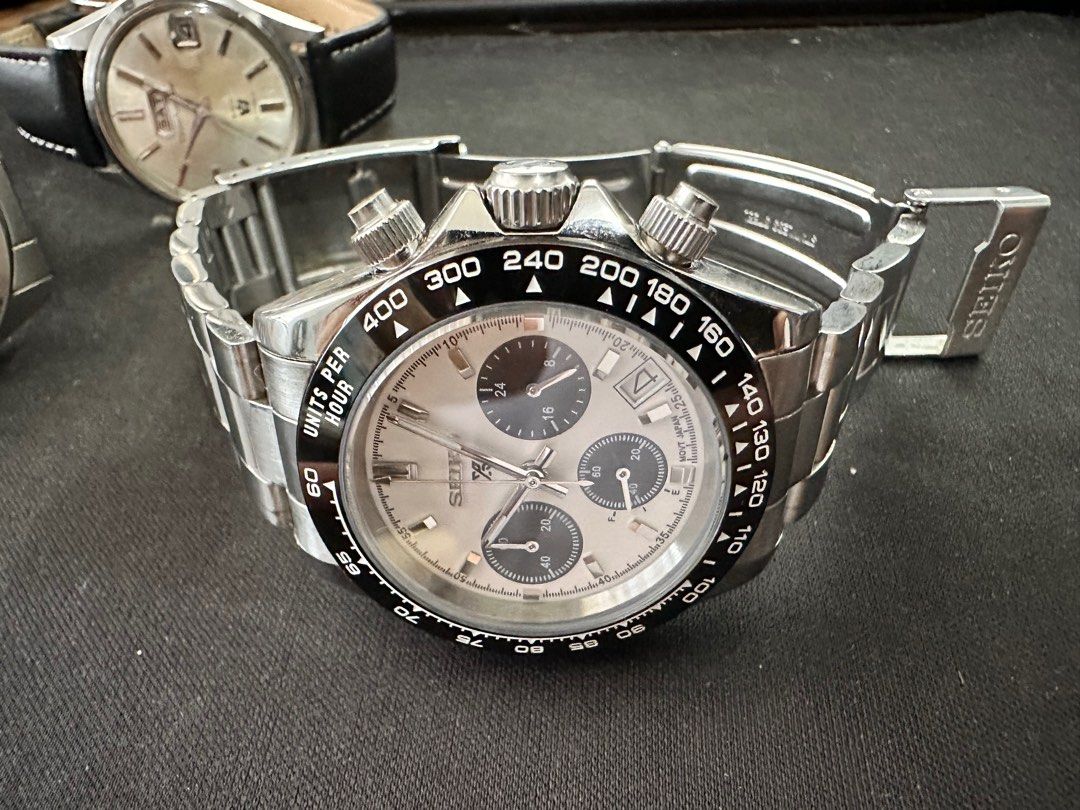Seiko Speedtimer Mod, Men's Fashion, Watches & Accessories, Watches on ...