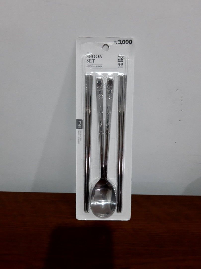 Sendok Set Sujeo Korea, Kitchen & Appliances di Carousell
