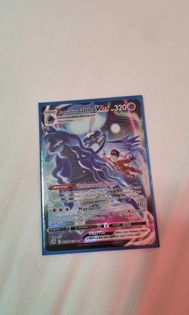 Shadow rider calyrex vmax, Hobbies & Toys, Toys & Games on Carousell